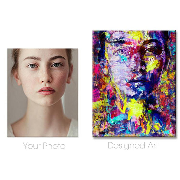 TURN YOUR PHOTO TO AN ARTISTIC ART ON CANVAS – 7wallarts